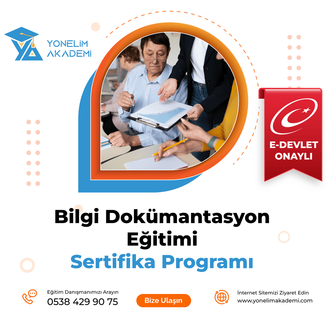 Bilgi Dokümantasyon Eğitimi Sertifikası Nedir? arşivleri - Yönelim Akademi
